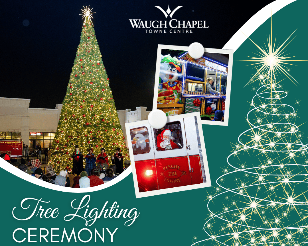 Annual Tree Lighting at Waugh Chapel Towne Centre! - Now on December ...